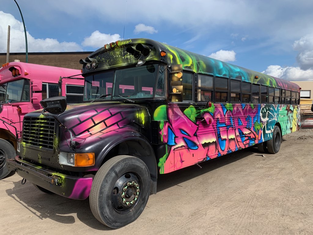 JD War Paint | YYC Party Bus